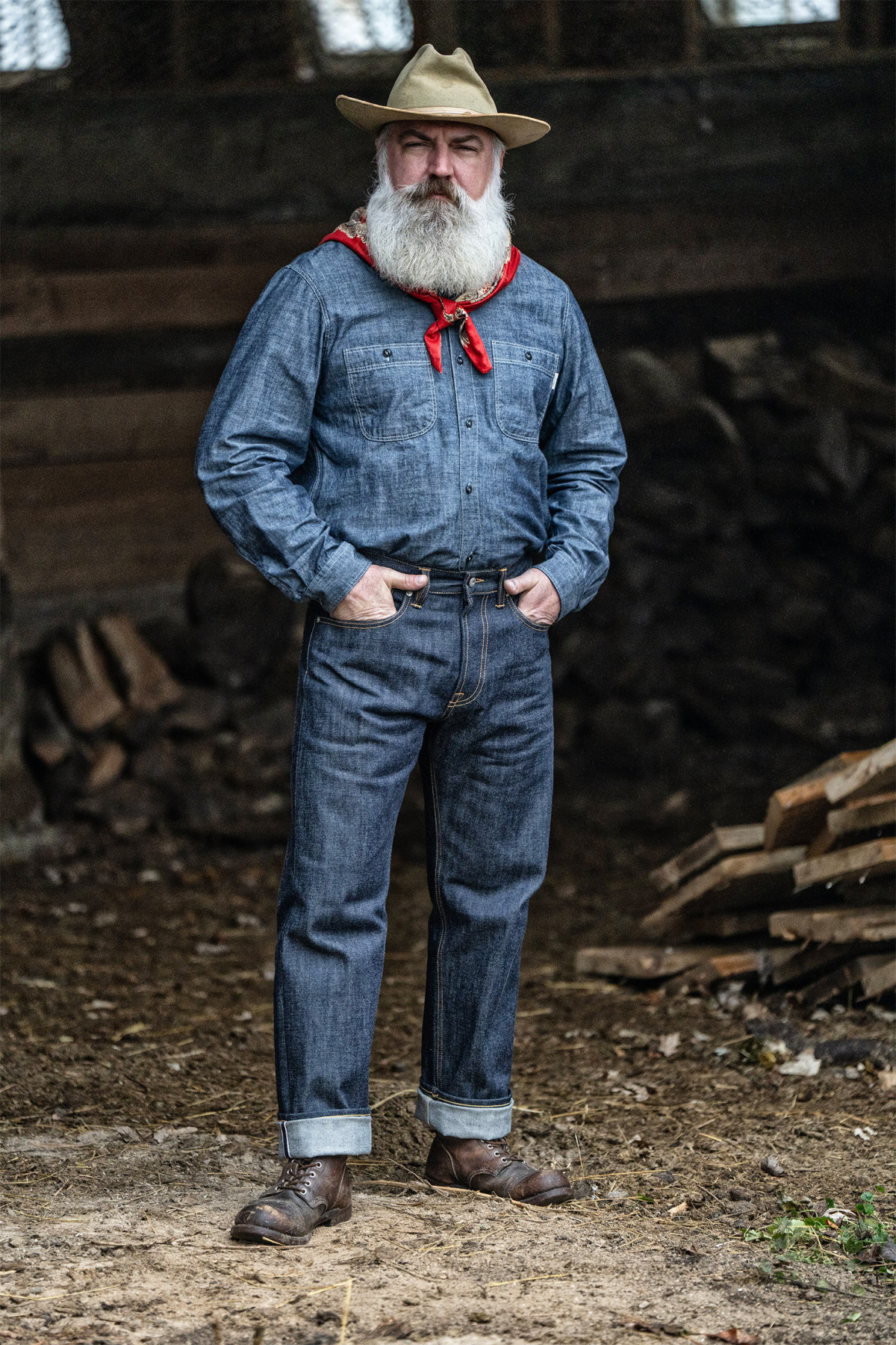 Cult Wide Man Jap Selvedge Denim 1947 Raw