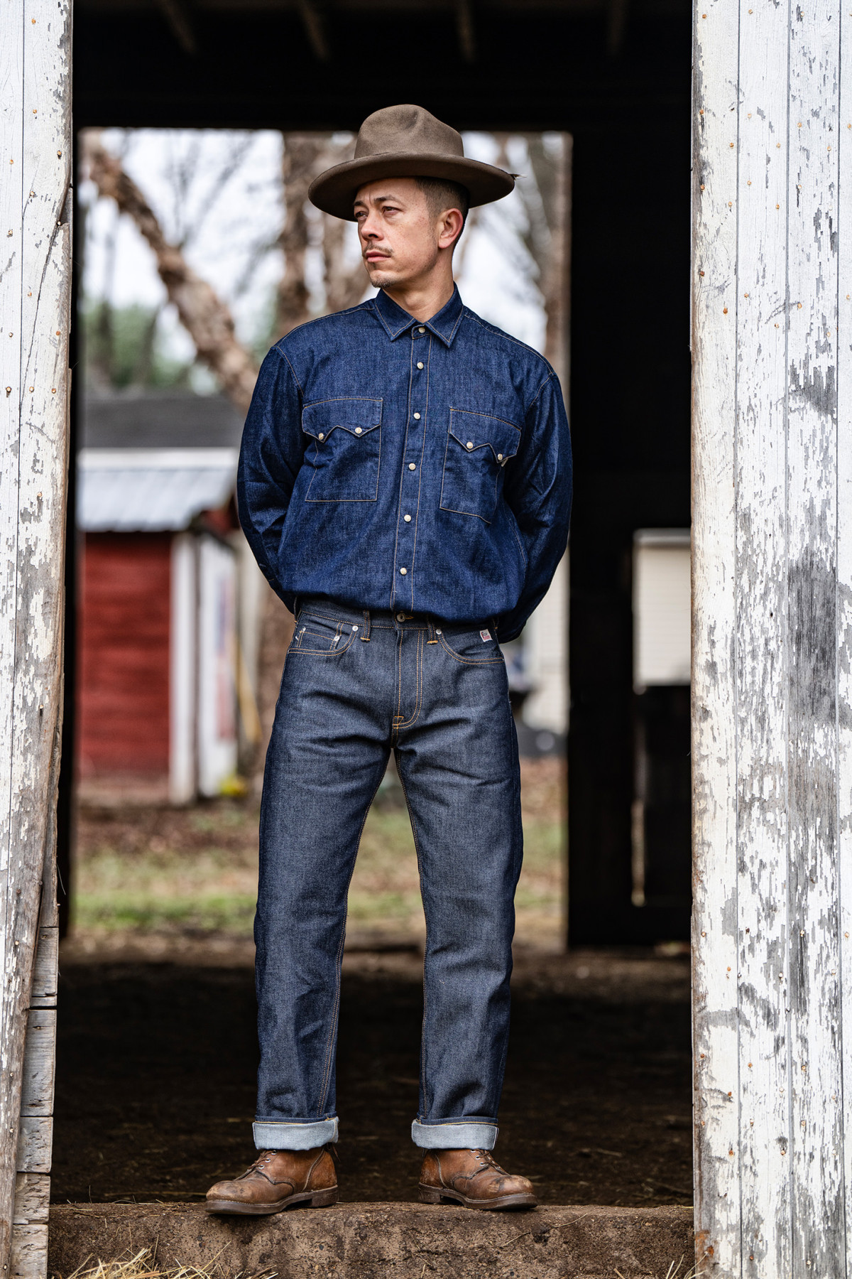 Cult Wide Man U.s.a. Selvedge Denim Raw