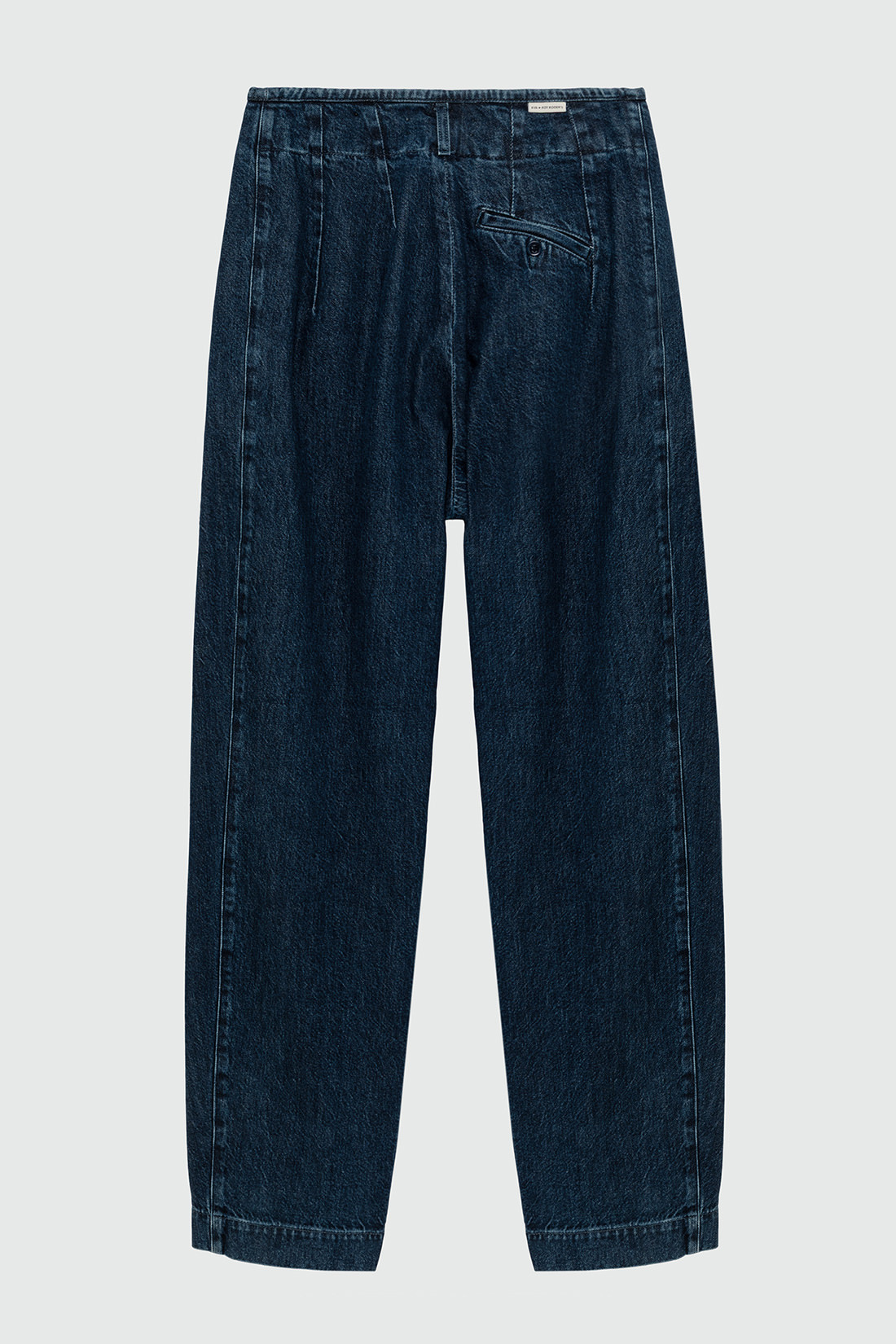 Eva X Roy Roger's - Pantalone Eva Denim Mid Stone