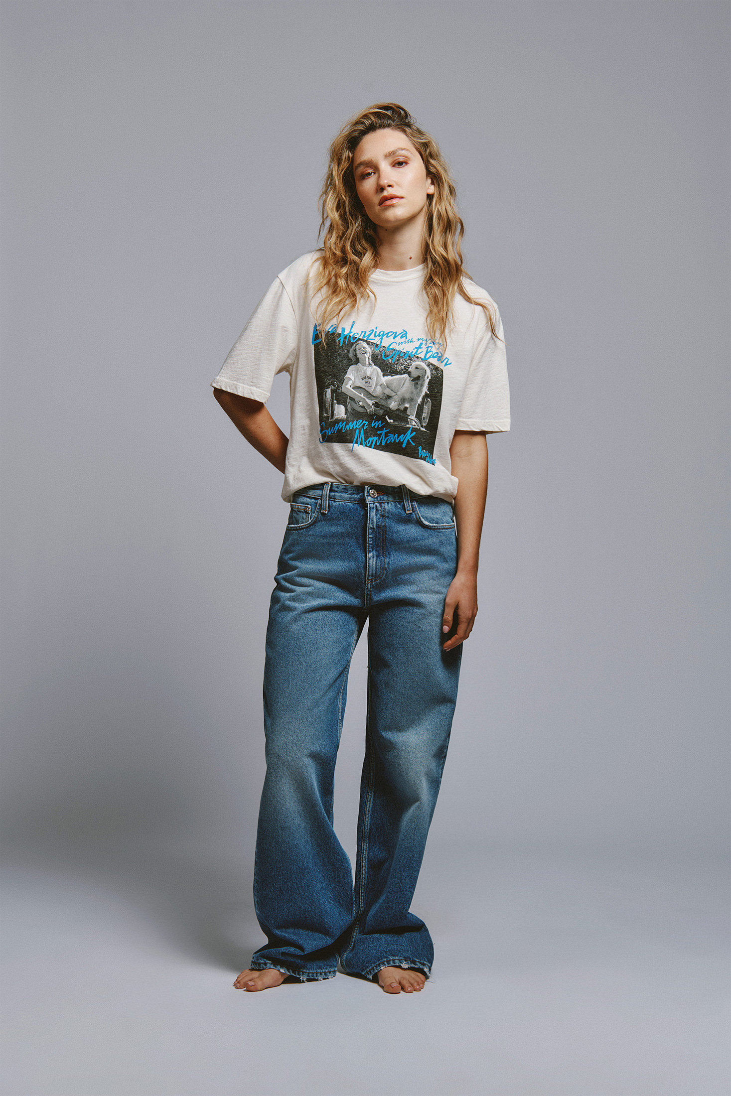 Eva X Roy Roger's- T-shirt Montauk